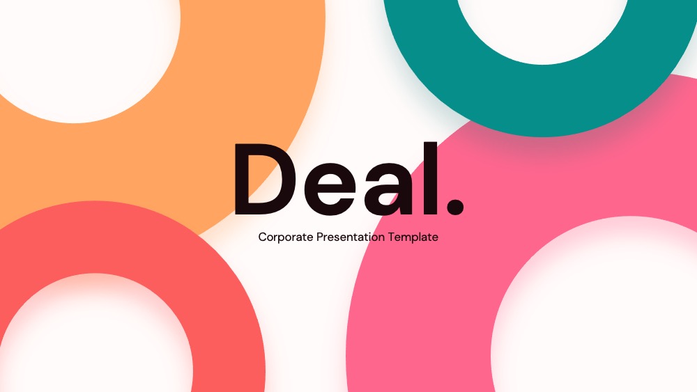 Deal - Corporate Google Slides Presentation, Presentation Templates