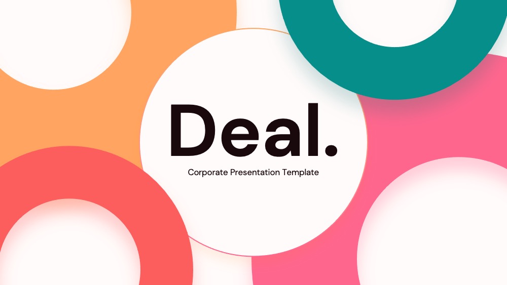 Deal - Corporate Google Slides Presentation, Presentation Templates