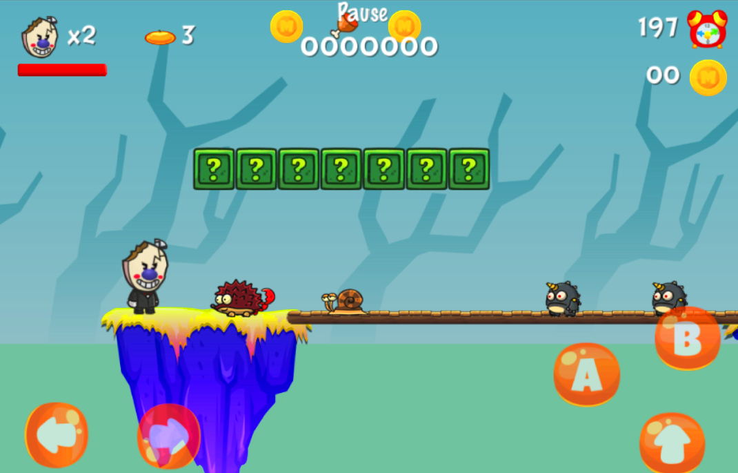 Ice cream Head Platformer Adventure Game - Unity Template + Admob + 100 ...