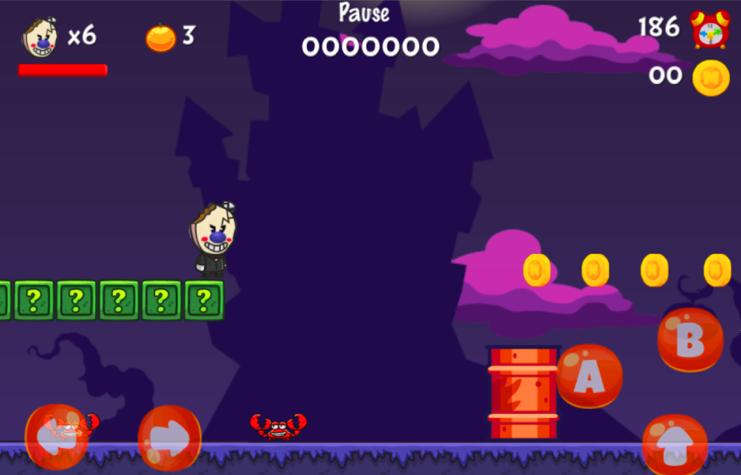 Ice cream Head Platformer Adventure Game - Unity Template + Admob + 100 ...