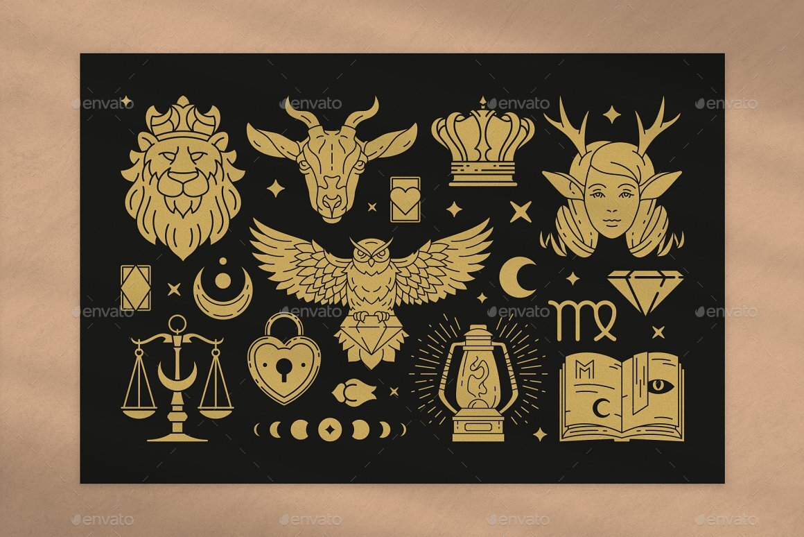 Mystic Illustrations Design, Graphics | GraphicRiver