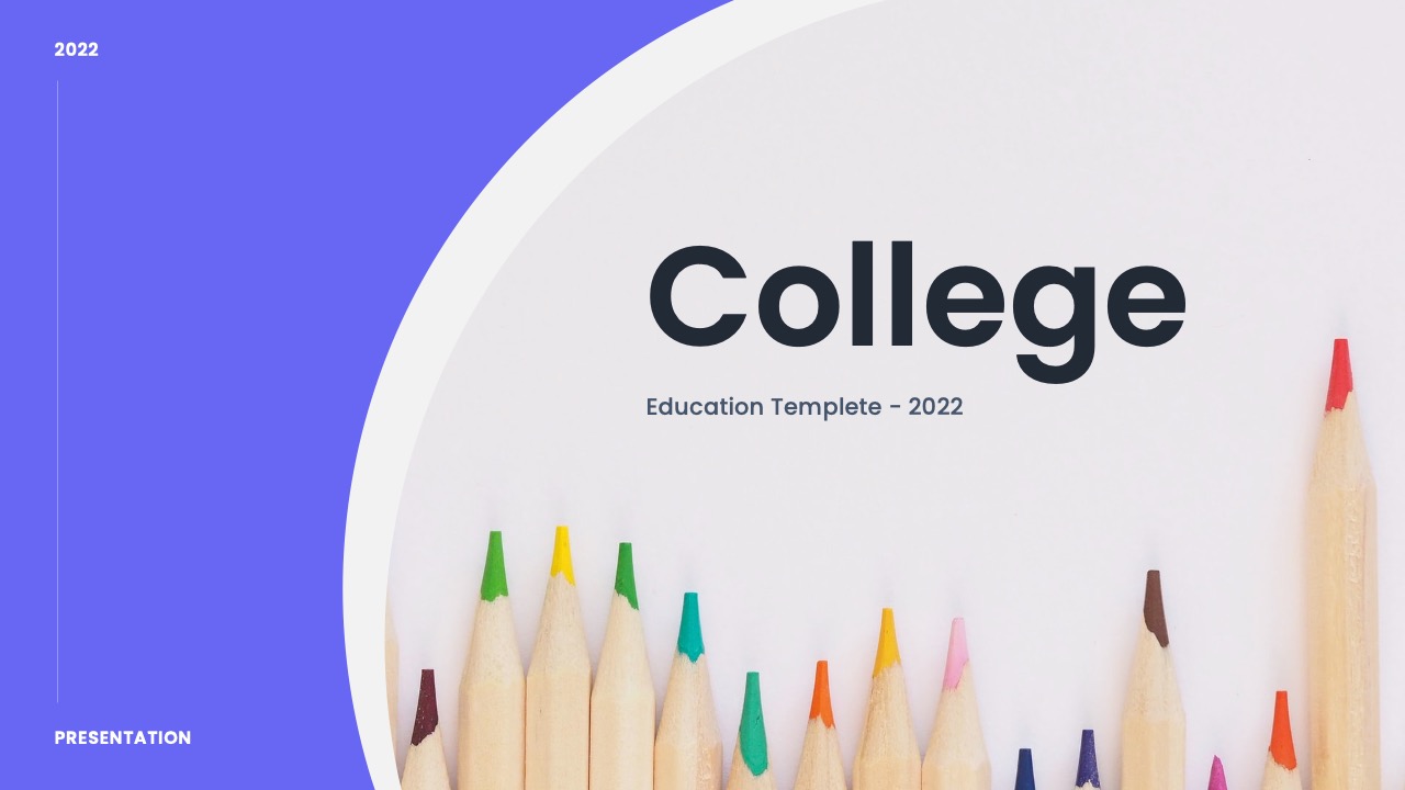 College - Multipurpose Google Slides Presentation, Presentation Templates