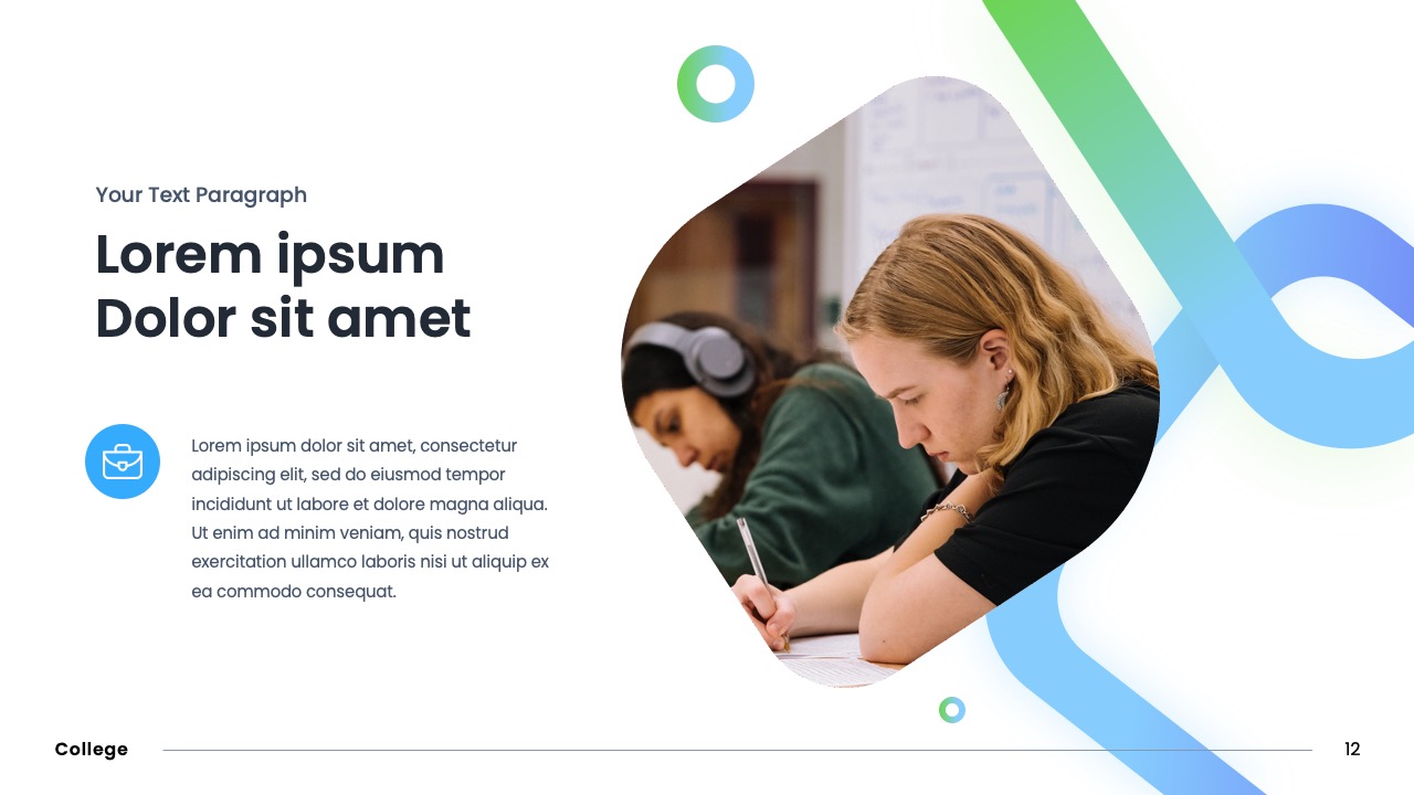 College - Multipurpose Google Slides Presentation, Presentation Templates