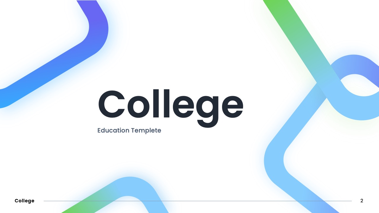 College - Multipurpose Google Slides Presentation, Presentation Templates