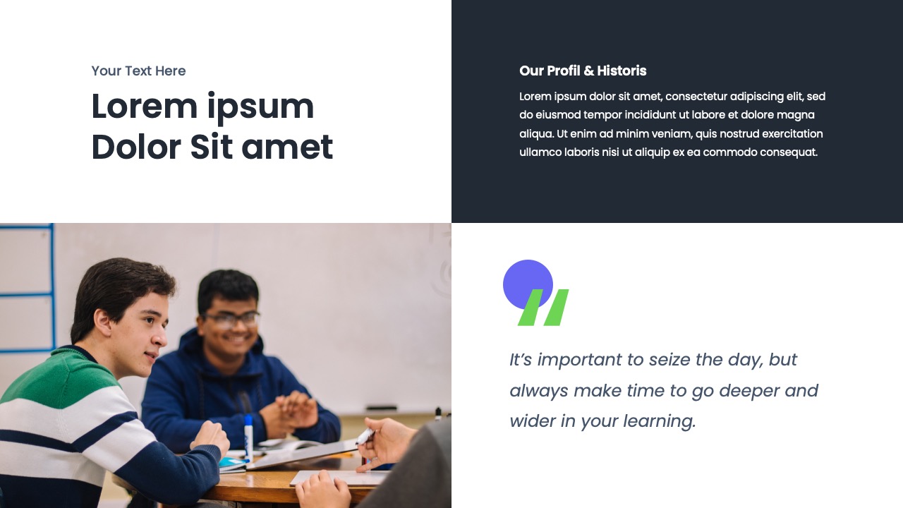 College - Multipurpose Google Slides Presentation, Presentation Templates