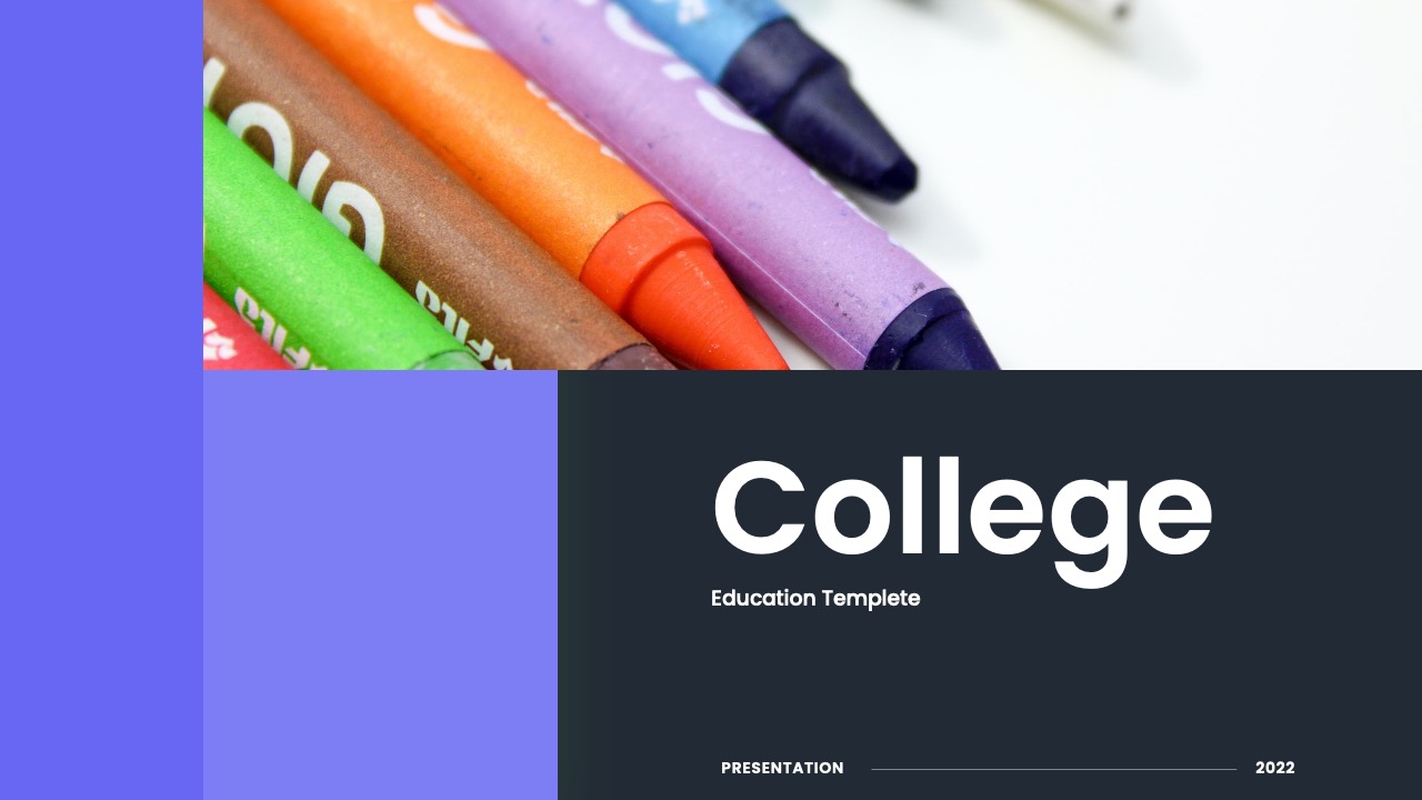 College - Multipurpose Google Slides Presentation, Presentation Templates