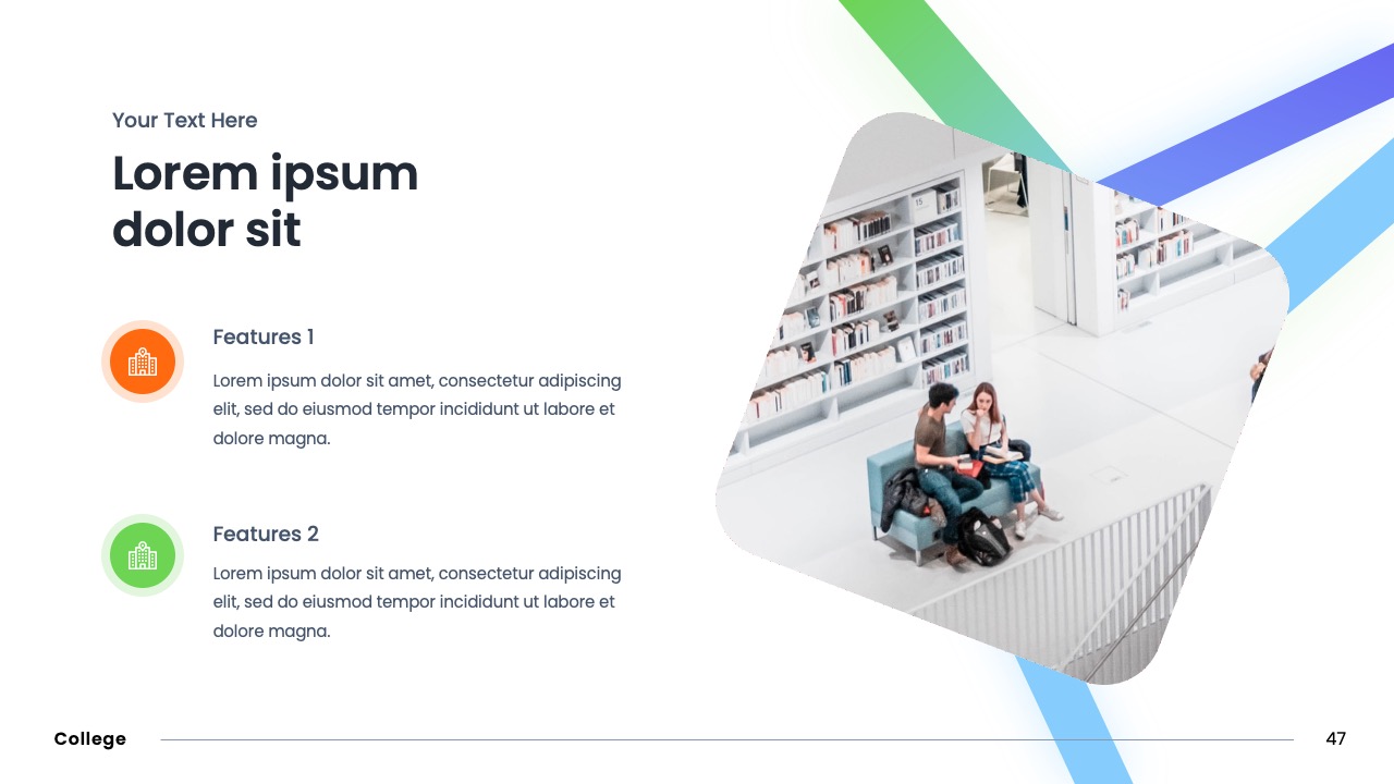 College - Multipurpose Google Slides Presentation, Presentation Templates