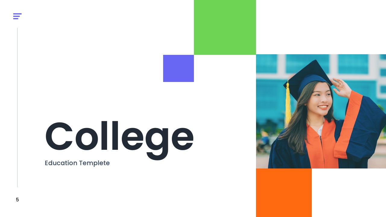 College - Multipurpose Google Slides Presentation, Presentation Templates
