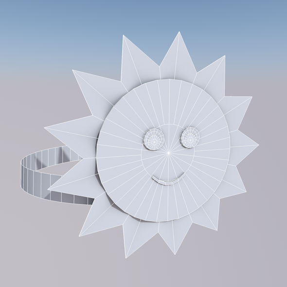 Paper sun craft by nahar3d | 3DOcean