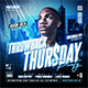 Throwback Thursday Party Flyer, Print Templates | GraphicRiver