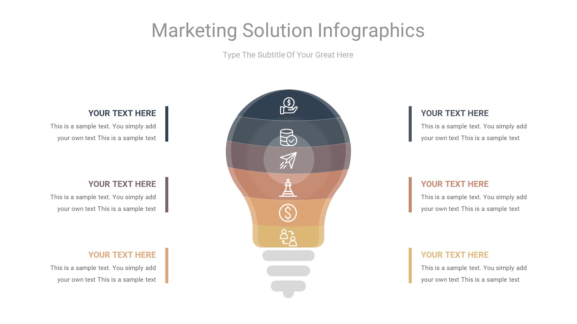 Marketing Solution Infographics Presentation Template by SOOZ_ART ...