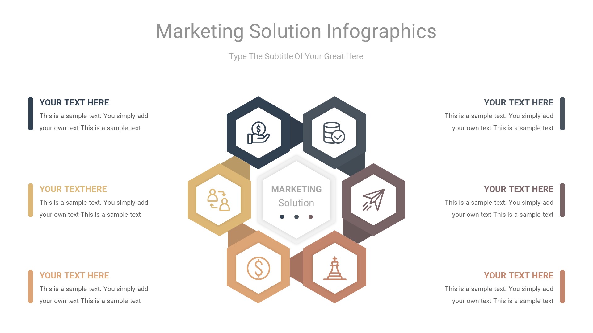 Marketing Solution Infographics Presentation Template by SOOZ_ART ...