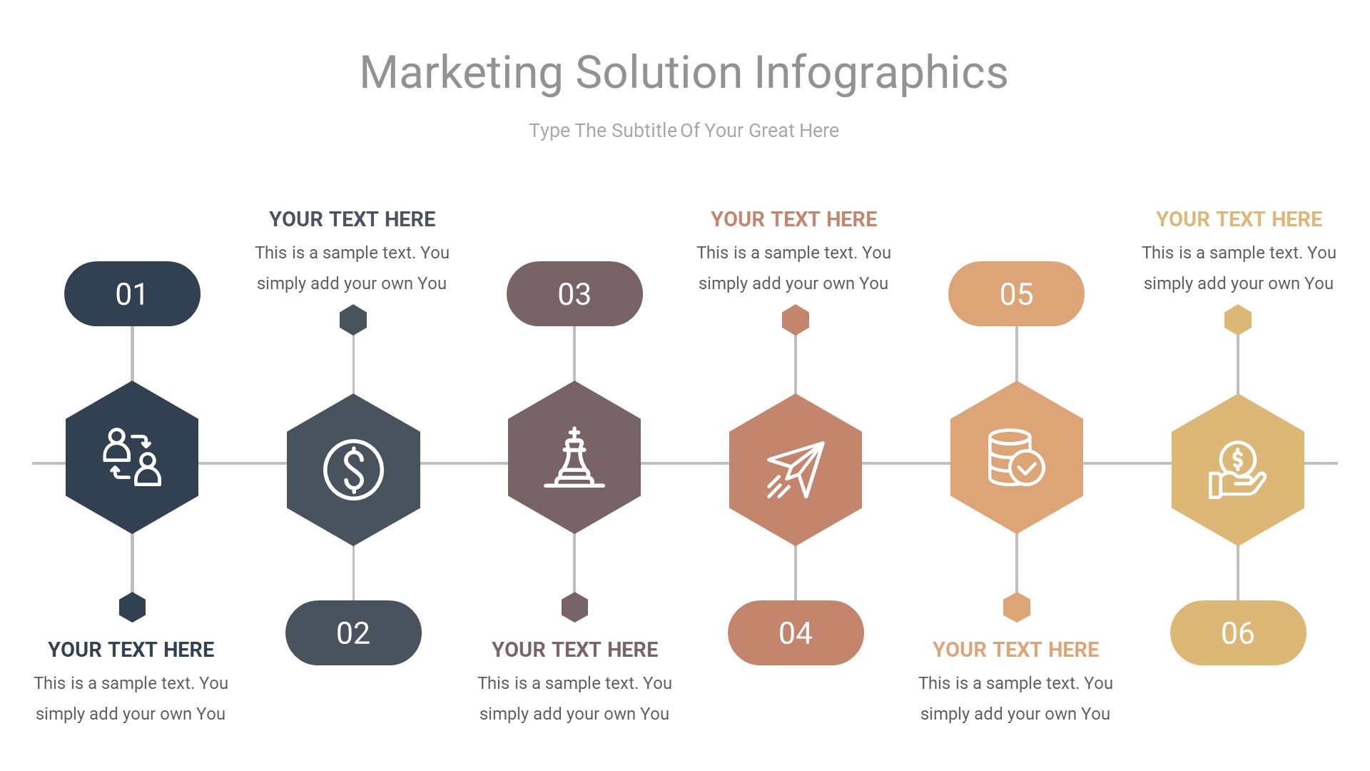 Marketing Solution Infographics Presentation Template by SOOZ_ART ...