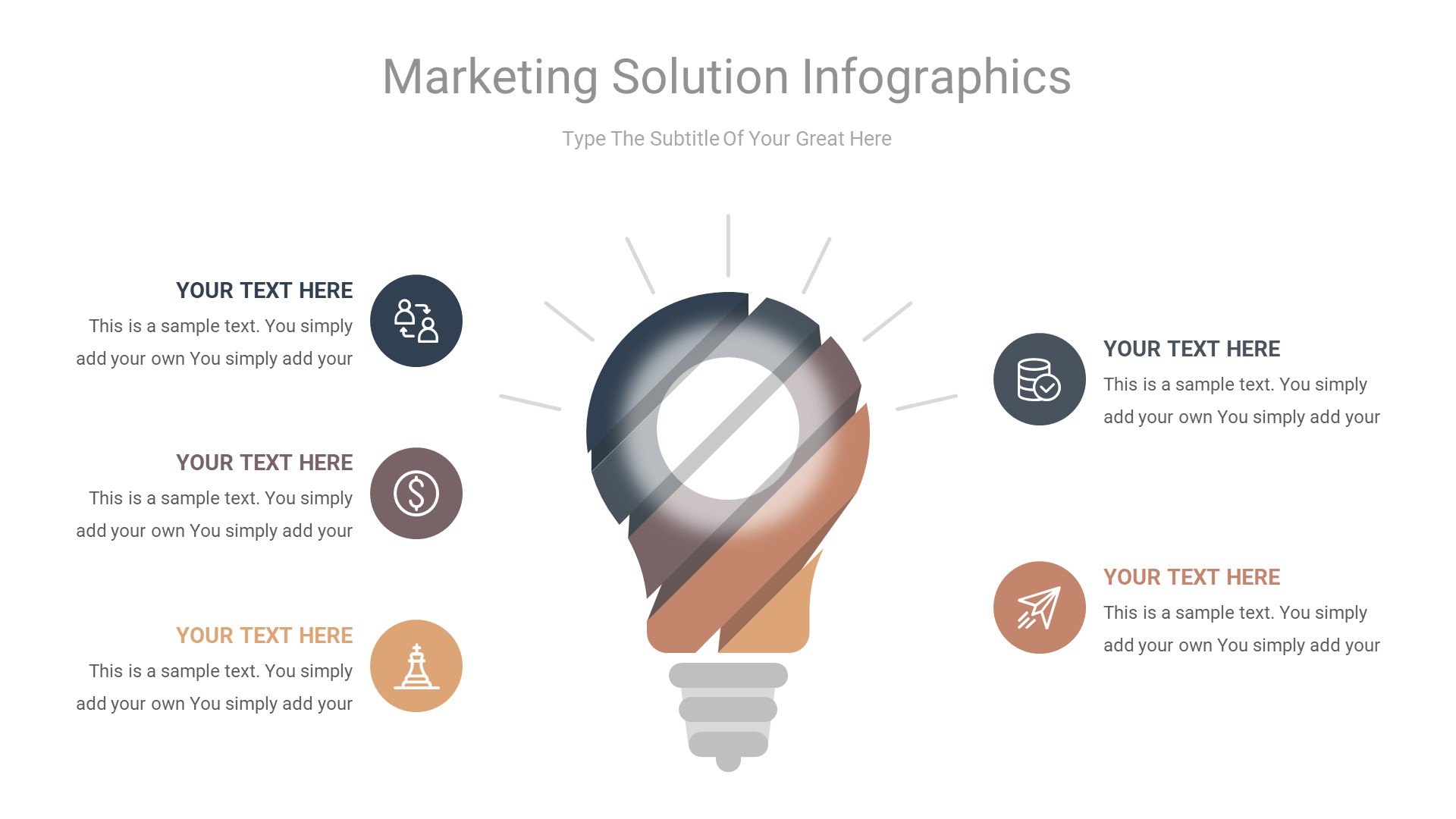 Marketing Solution Infographics Presentation Template by SOOZ_ART ...