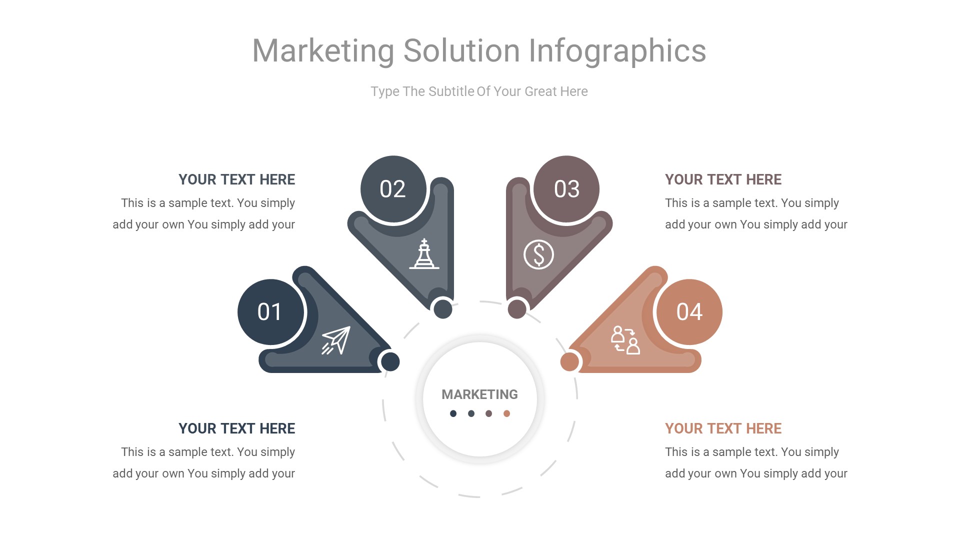 Marketing Solution Infographics Presentation Template by SOOZ_ART ...