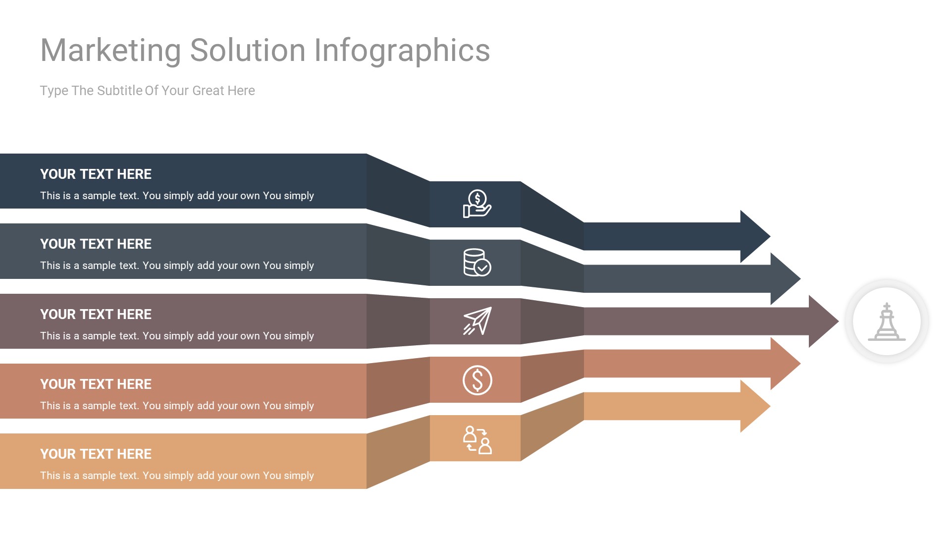 Marketing Solution Infographics Presentation Template by SOOZ_ART ...