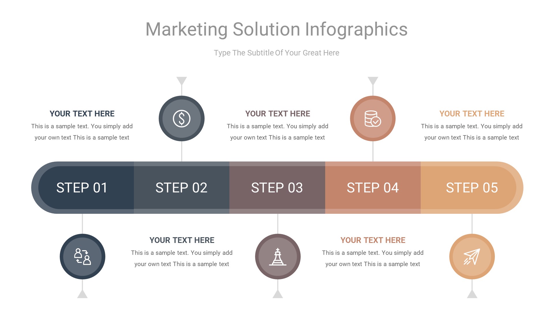 Marketing Solution Infographics Presentation Template by SOOZ_ART ...