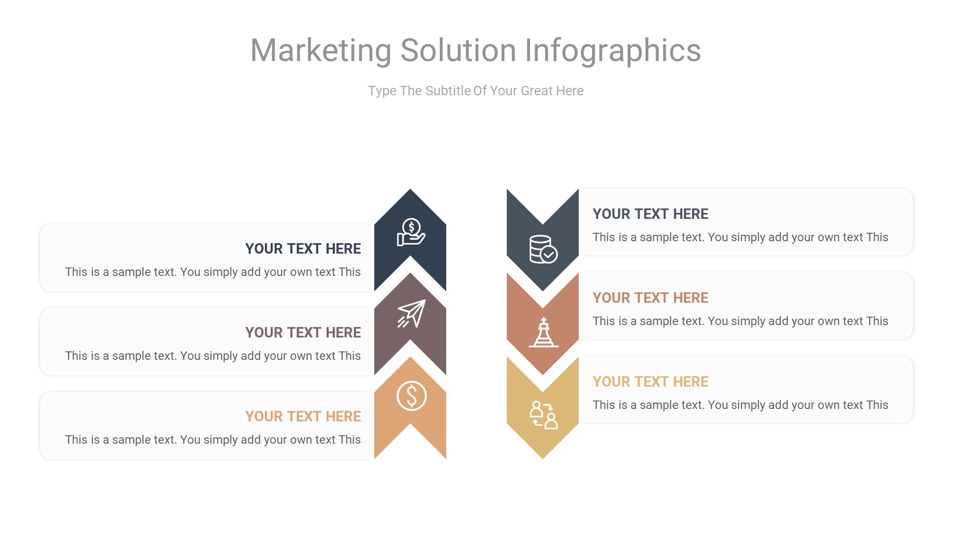 Marketing Solution Infographics Presentation Template by SOOZ_ART ...