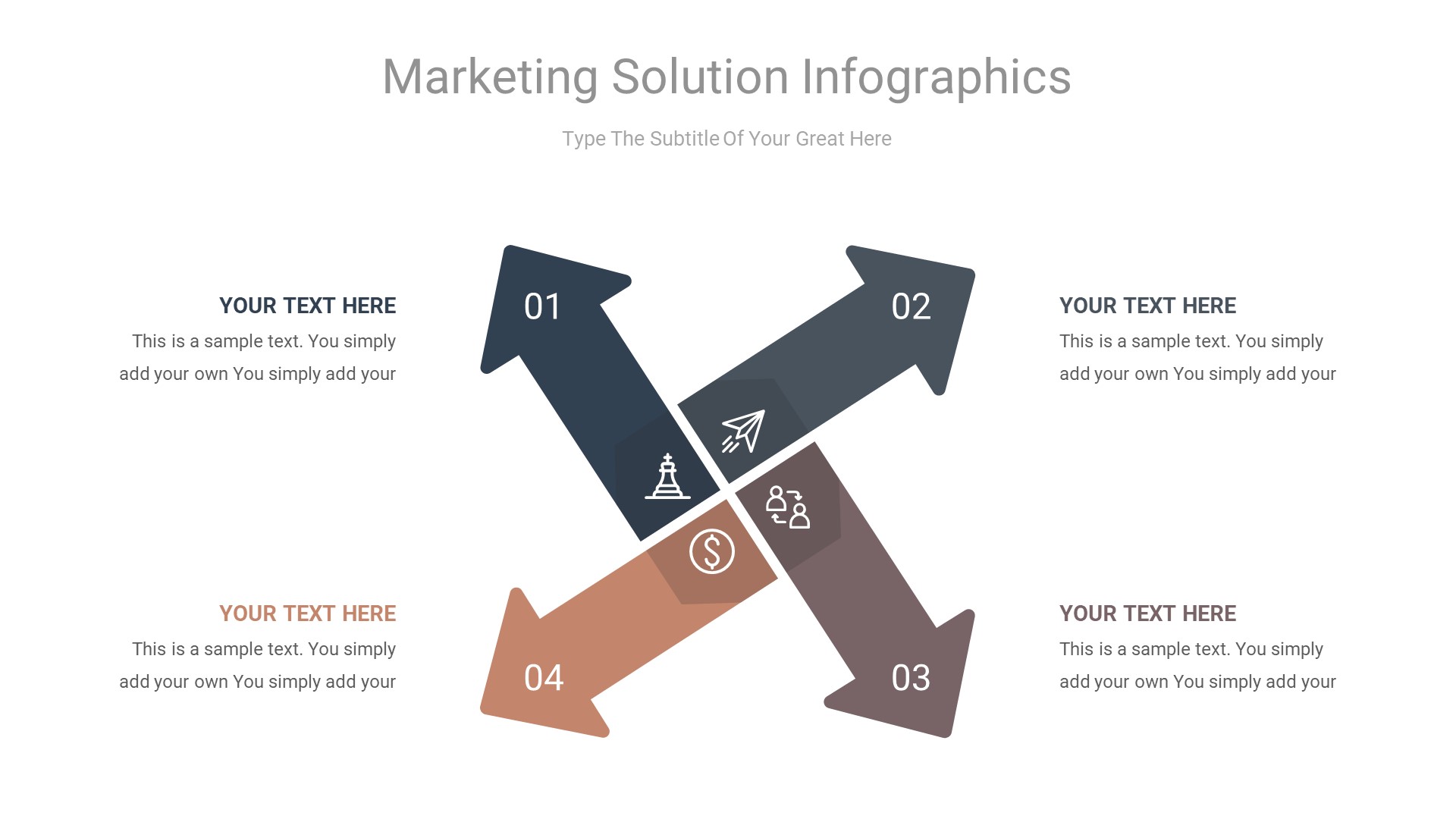 Marketing Solution Infographics Presentation Template by SOOZ_ART ...