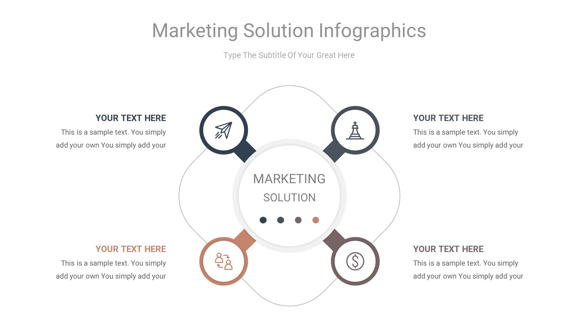 Marketing Solution Infographics Presentation Template by SOOZ_ART ...
