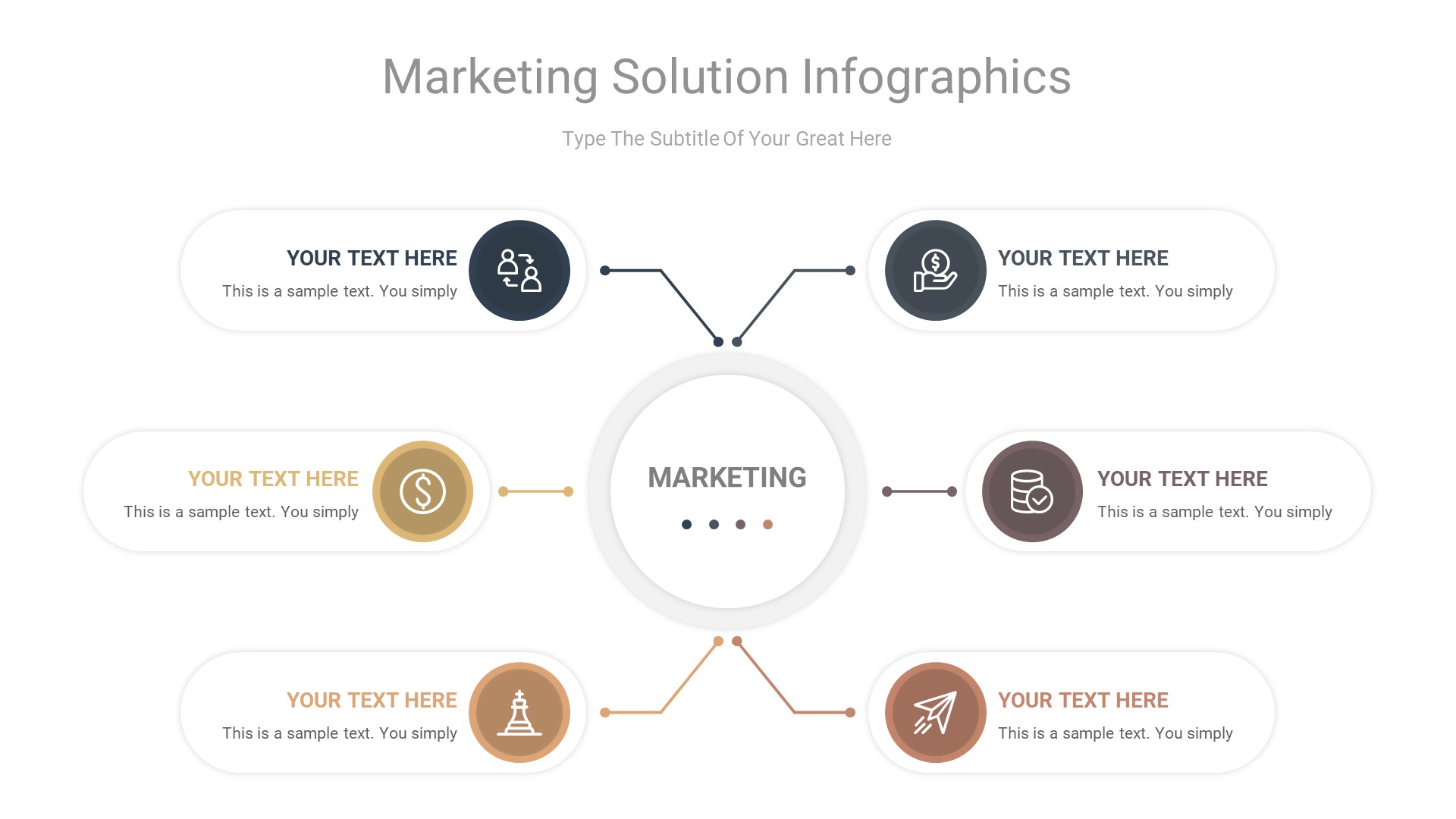 Marketing Solution Infographics Presentation Template by SOOZ_ART ...