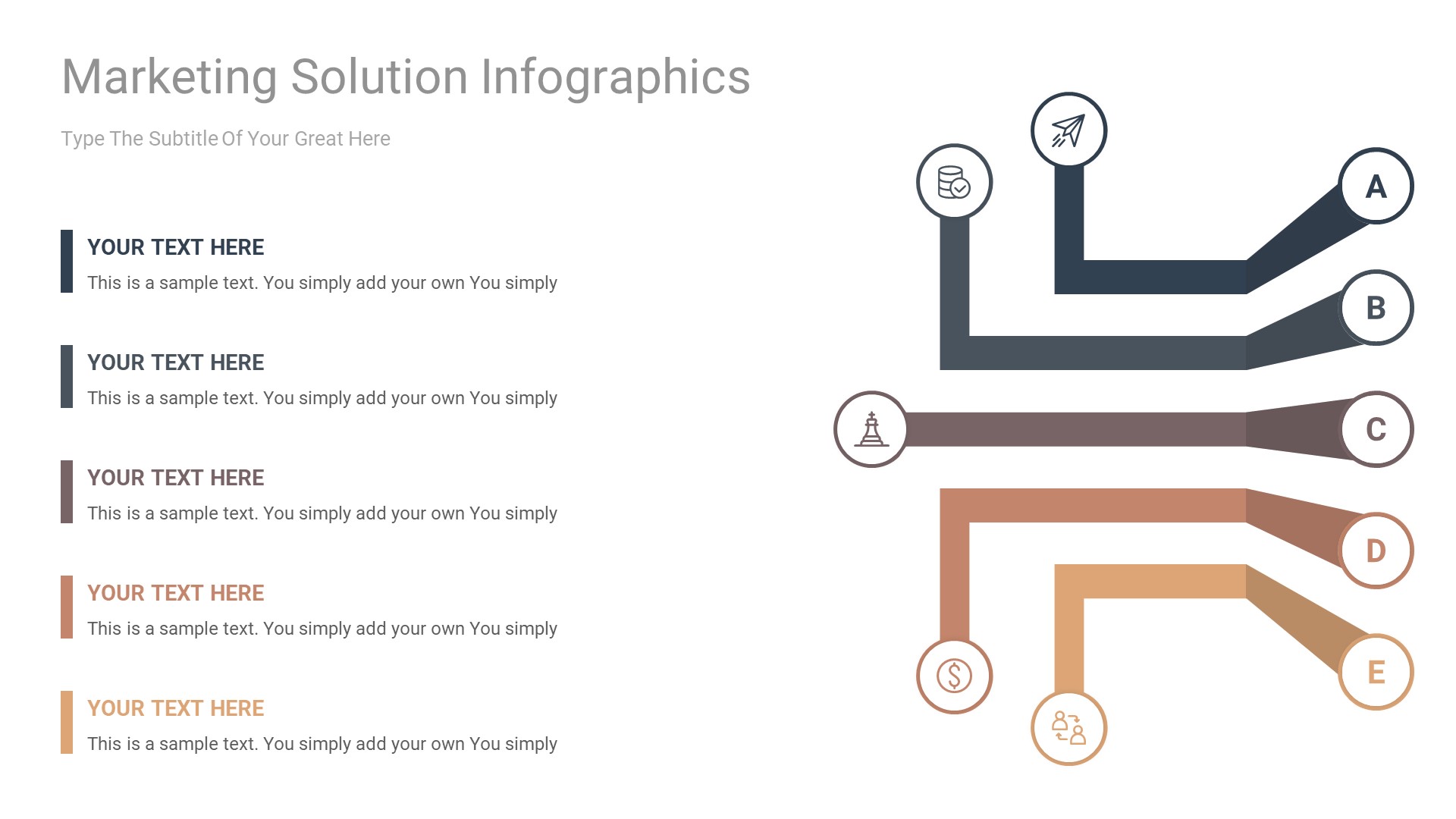 Marketing Solution Infographics Presentation Template by SOOZ_ART ...