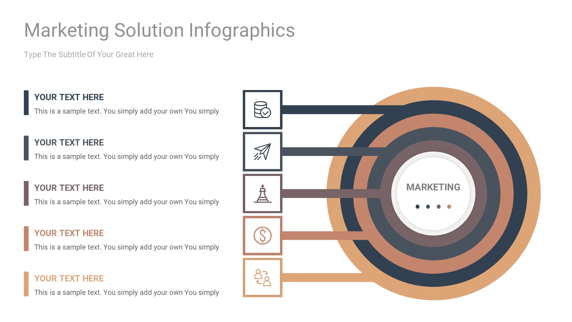 Marketing Solution Infographics Presentation Template by SOOZ_ART ...