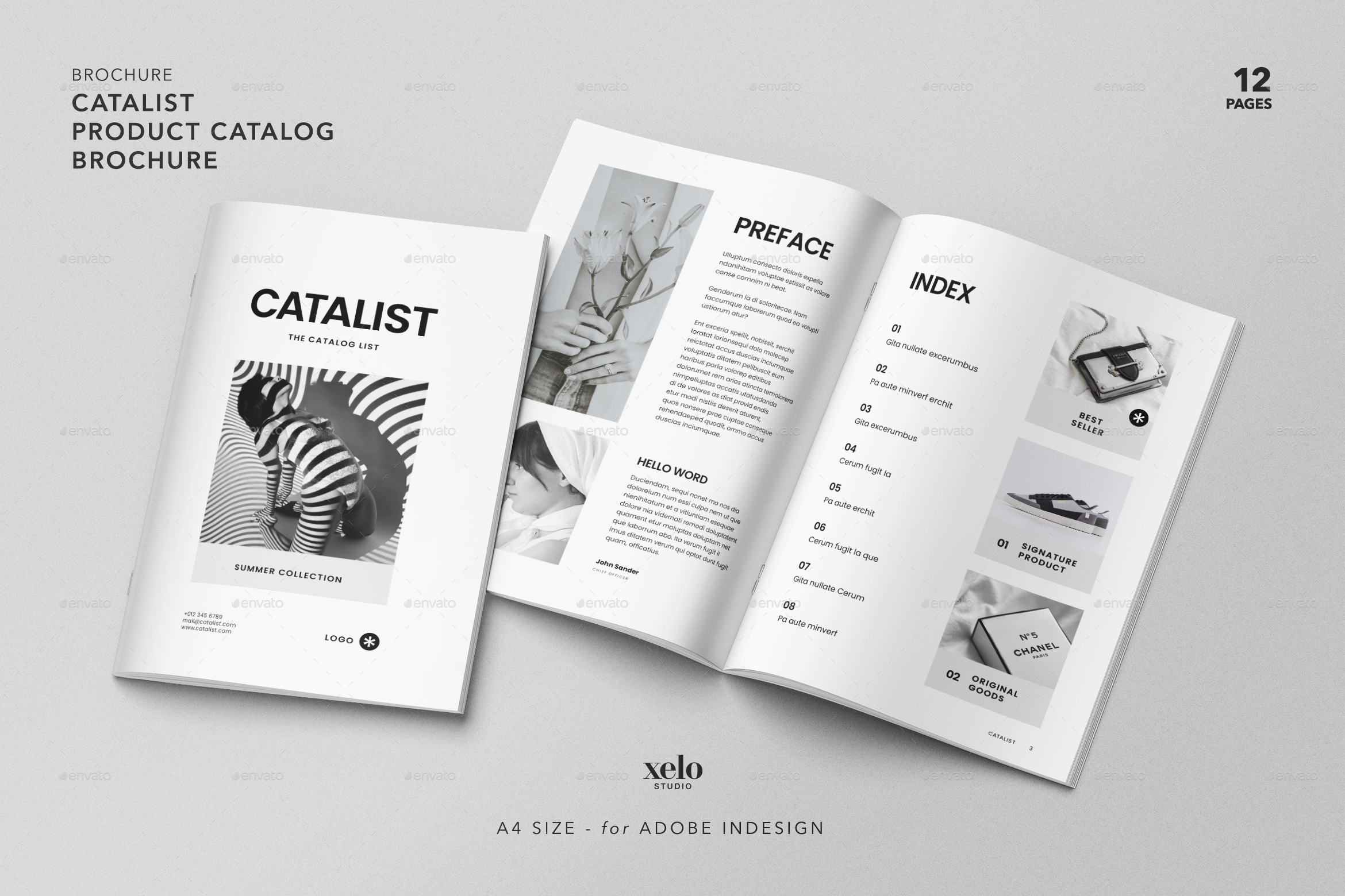 CATALIST - Product Catalog Listing Brochure, Print Templates | GraphicRiver
