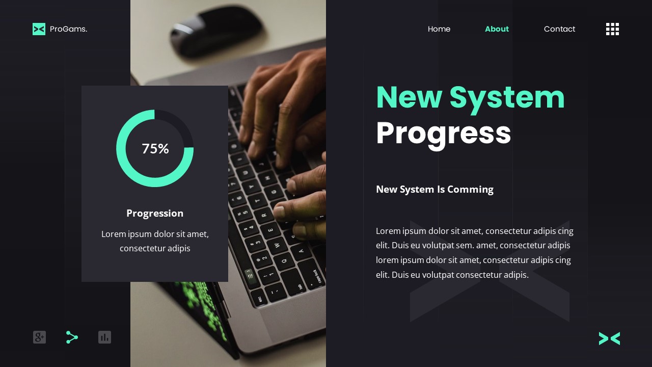 Progams Programming Google Slide Template, Presentation Templates ...