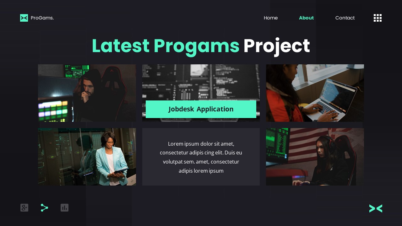 Progams Programming Presentation Template, Presentation Templates ...