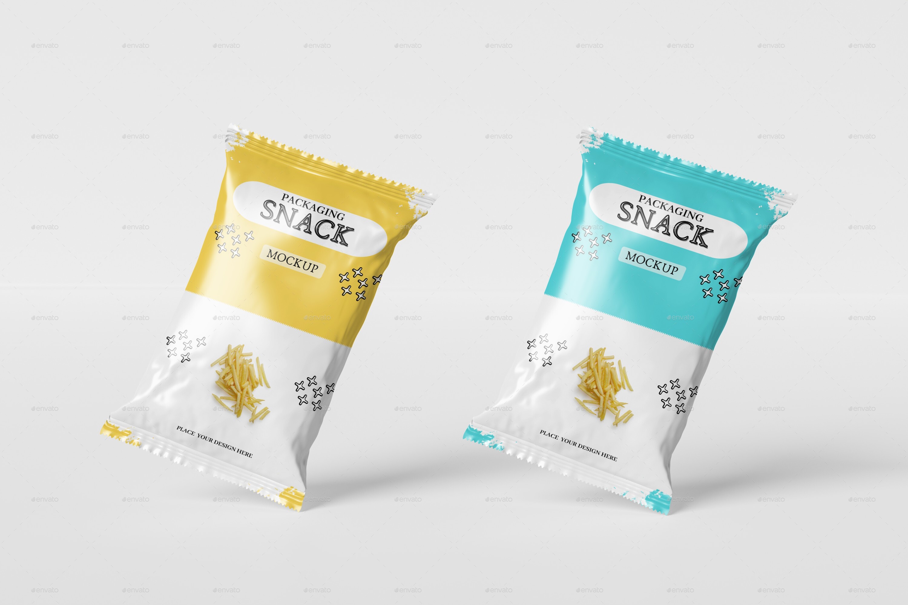 Snack Package Mockup, Graphics | GraphicRiver