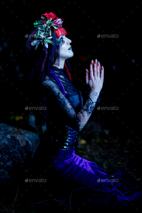 Model at night Stock Photo by Luisbaneres | PhotoDune