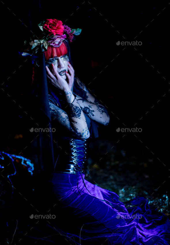 Model at night Stock Photo by Luisbaneres | PhotoDune