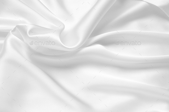 Smooth elegant white silk or satin luxury cloth texture Stock Photo by ...