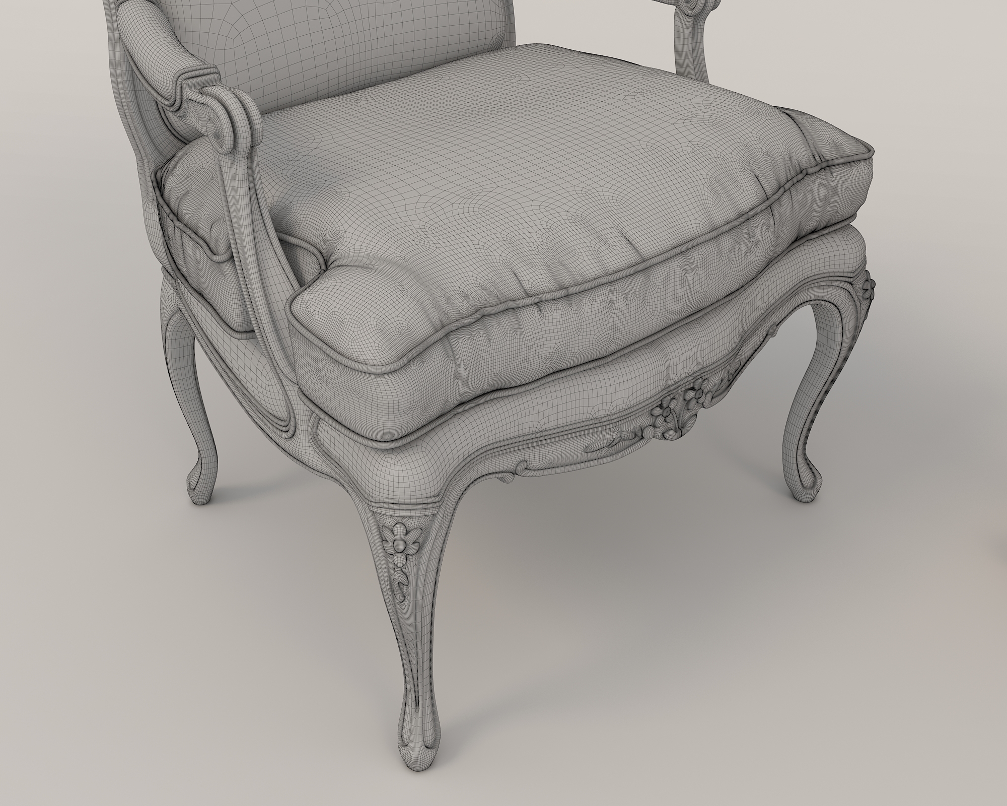 Classic Coffee Table and Armchairs 13 by nhattuankts | 3DOcean