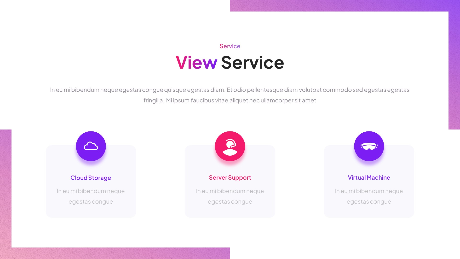 View - Virtual Reality & Metaverse PowerPoint Template, Presentation ...