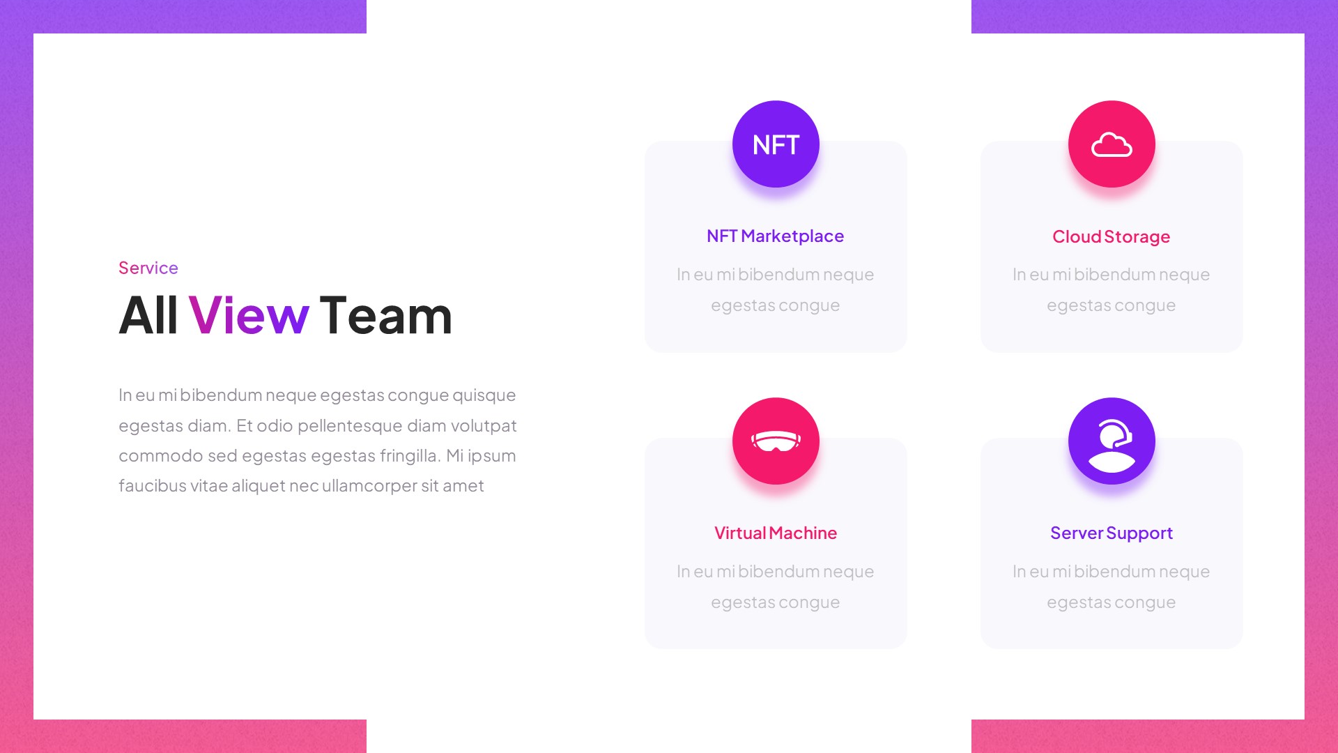 View - Virtual Reality & Metaverse PowerPoint Template, Presentation ...