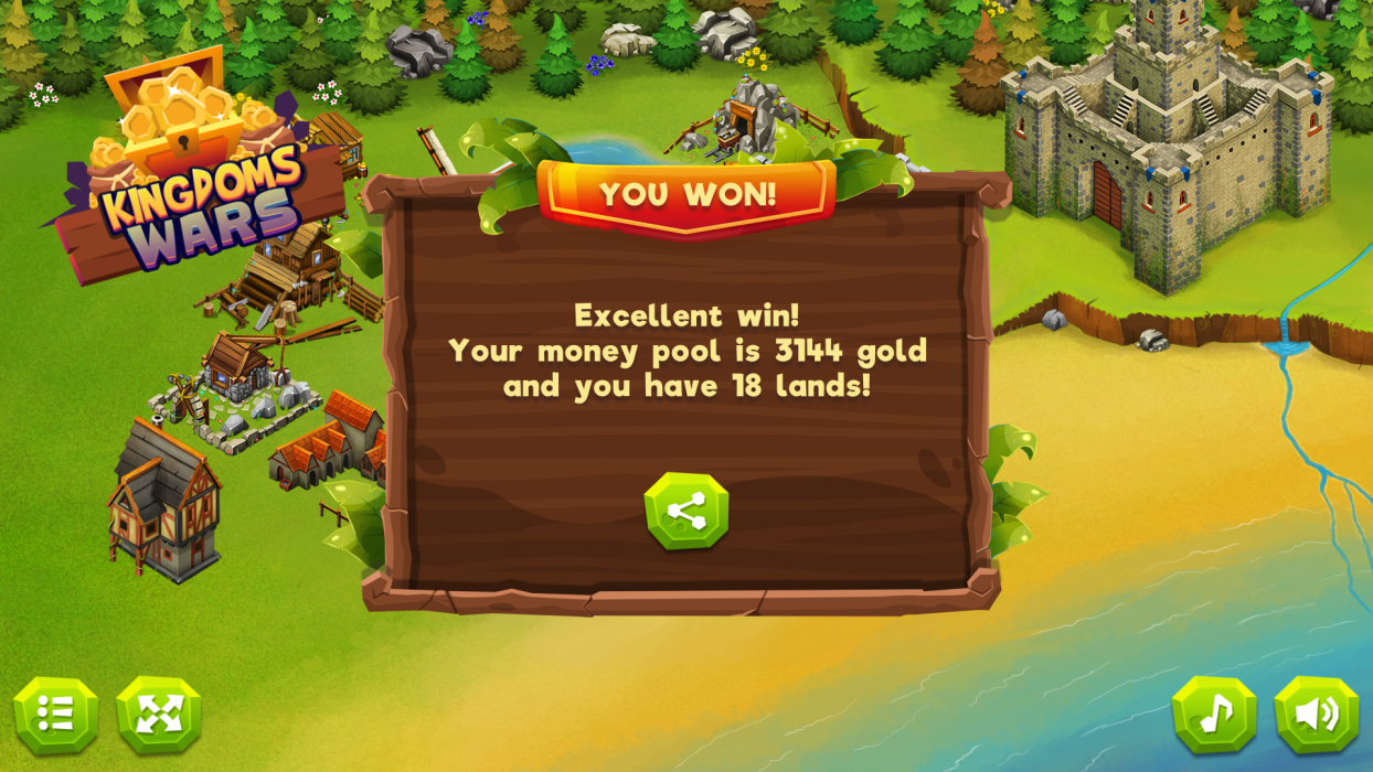 Kingdoms Wars Html5 Game Mobile Version Construct 3 By Muscle Ss