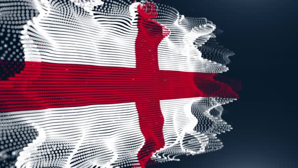 England Particle Flag, Motion Graphics | VideoHive