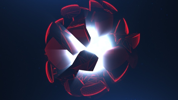 Epic Light Ray Background, Motion Graphics | VideoHive