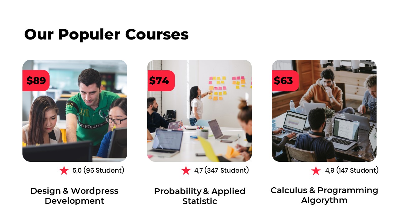 Educours – Education Course and Learning PowerPoint Template ...