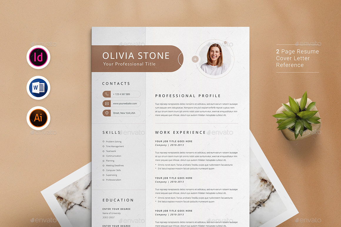 CV, Print Templates | GraphicRiver