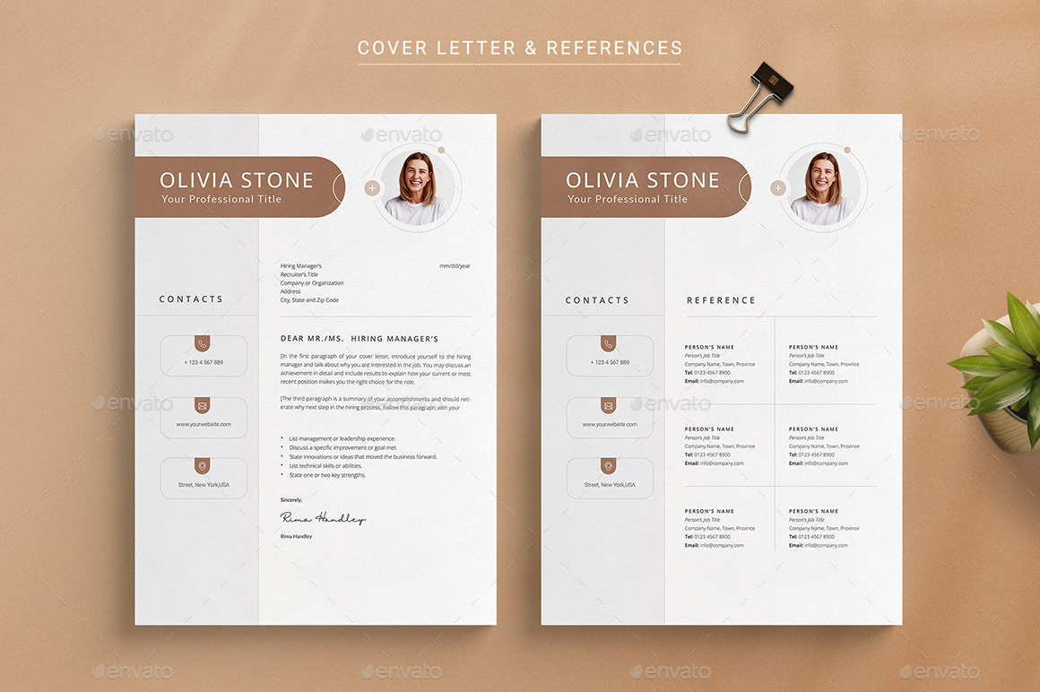 CV, Print Templates | GraphicRiver