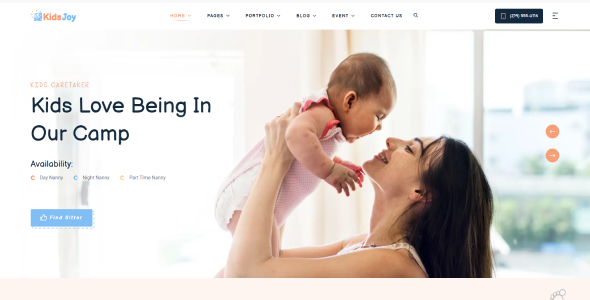 KidsJoy - Kids Kindergarten & Preschool WordPress Theme by iqonicdesign