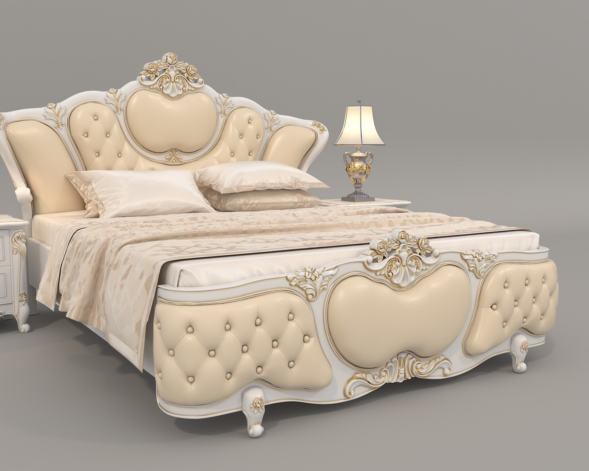 European Style Bed Set 15 by nhattuankts | 3DOcean