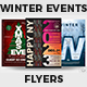 Winter Events Flyer Bundle V3, Print Templates | GraphicRiver