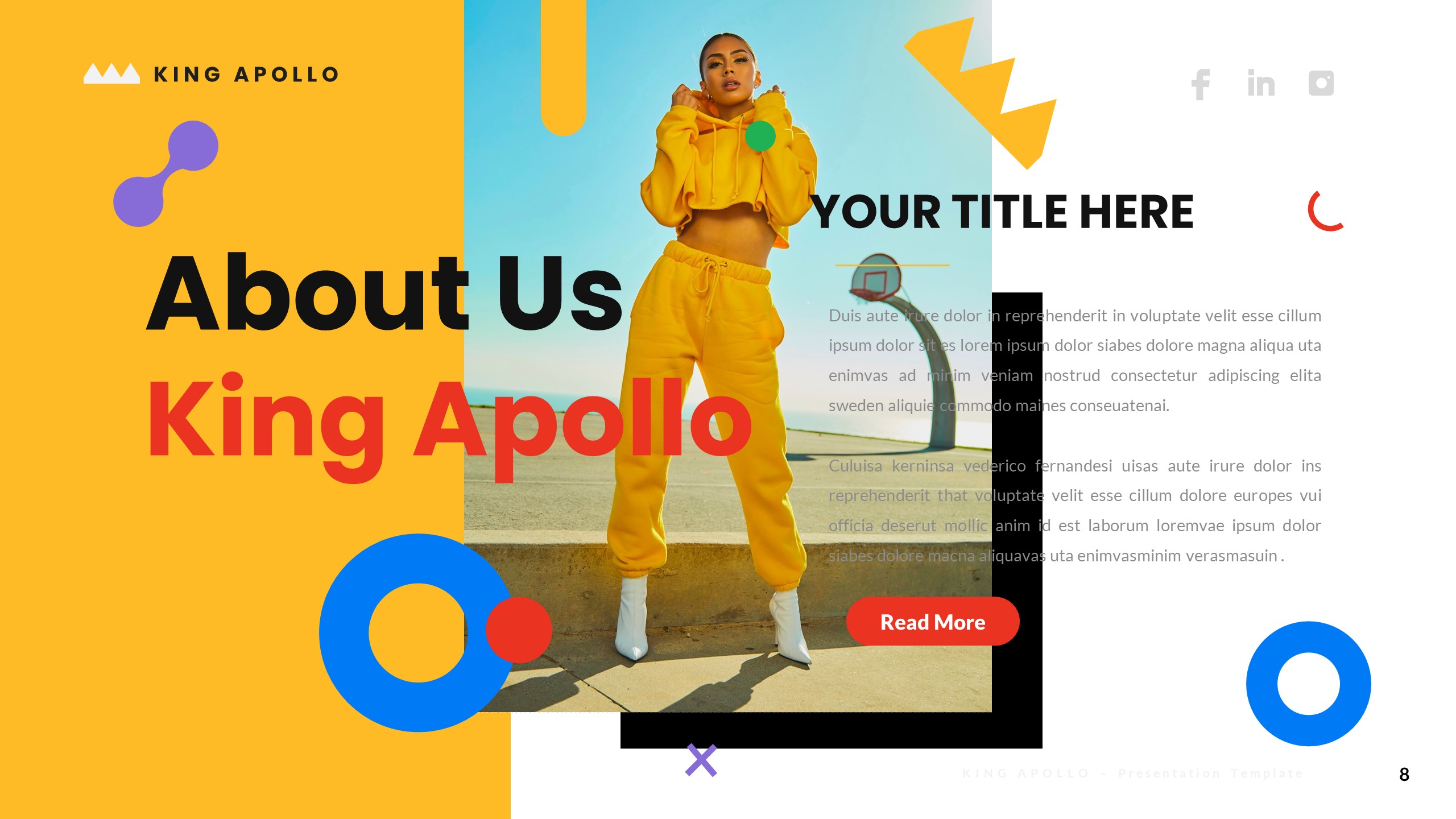 King Apollo Slides - Google Slides Modern Presentation Template ...