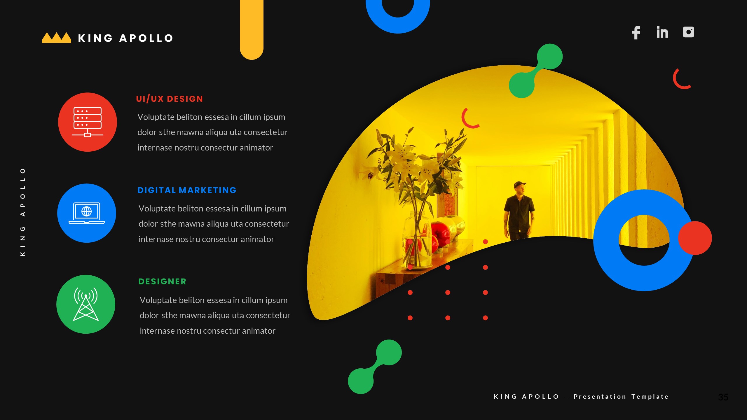 King Apollo Slides - Google Slides Modern Presentation Template ...
