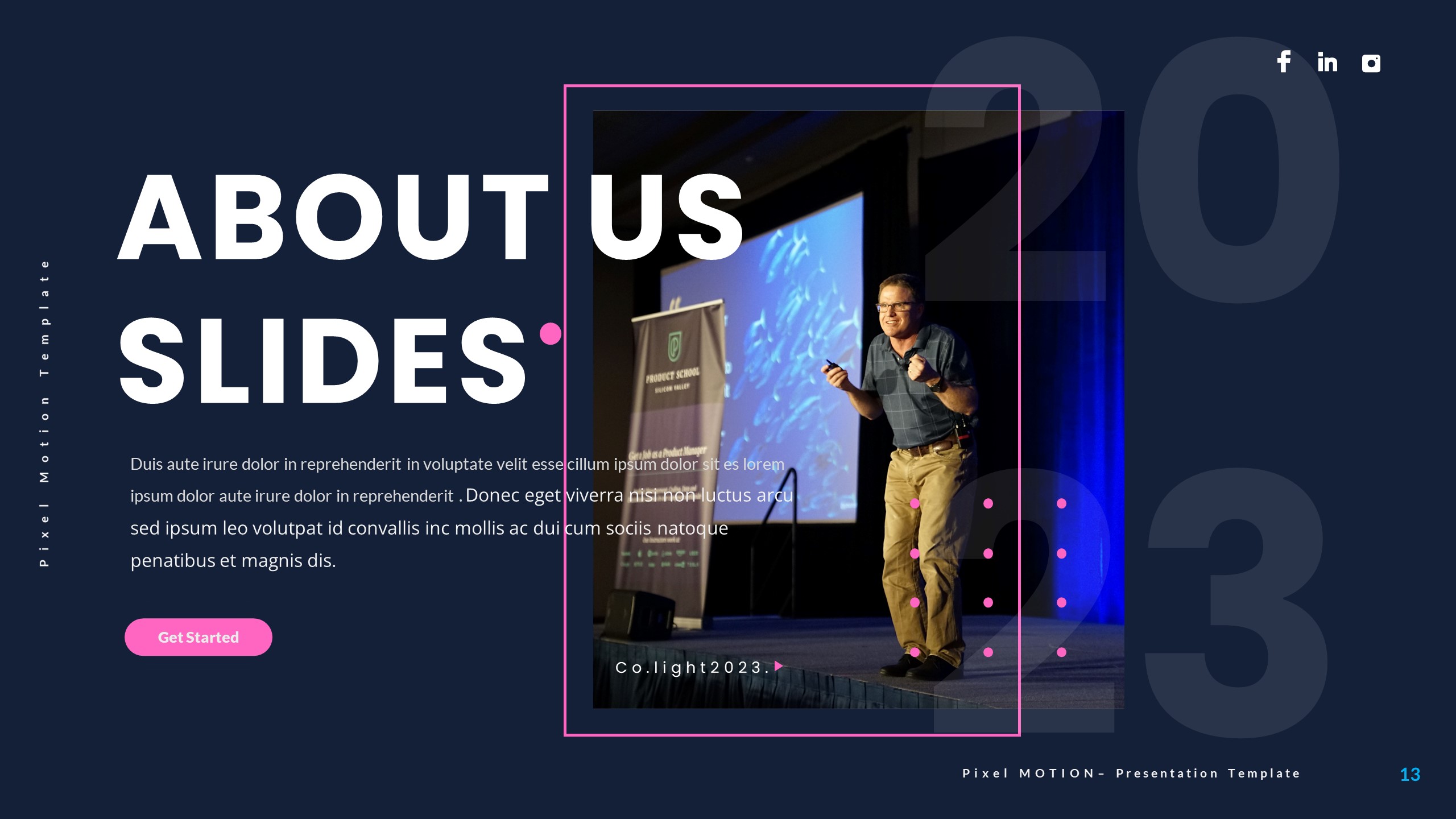 Pixel Motion Slides - Google Slides Business Plan Presentation Template ...