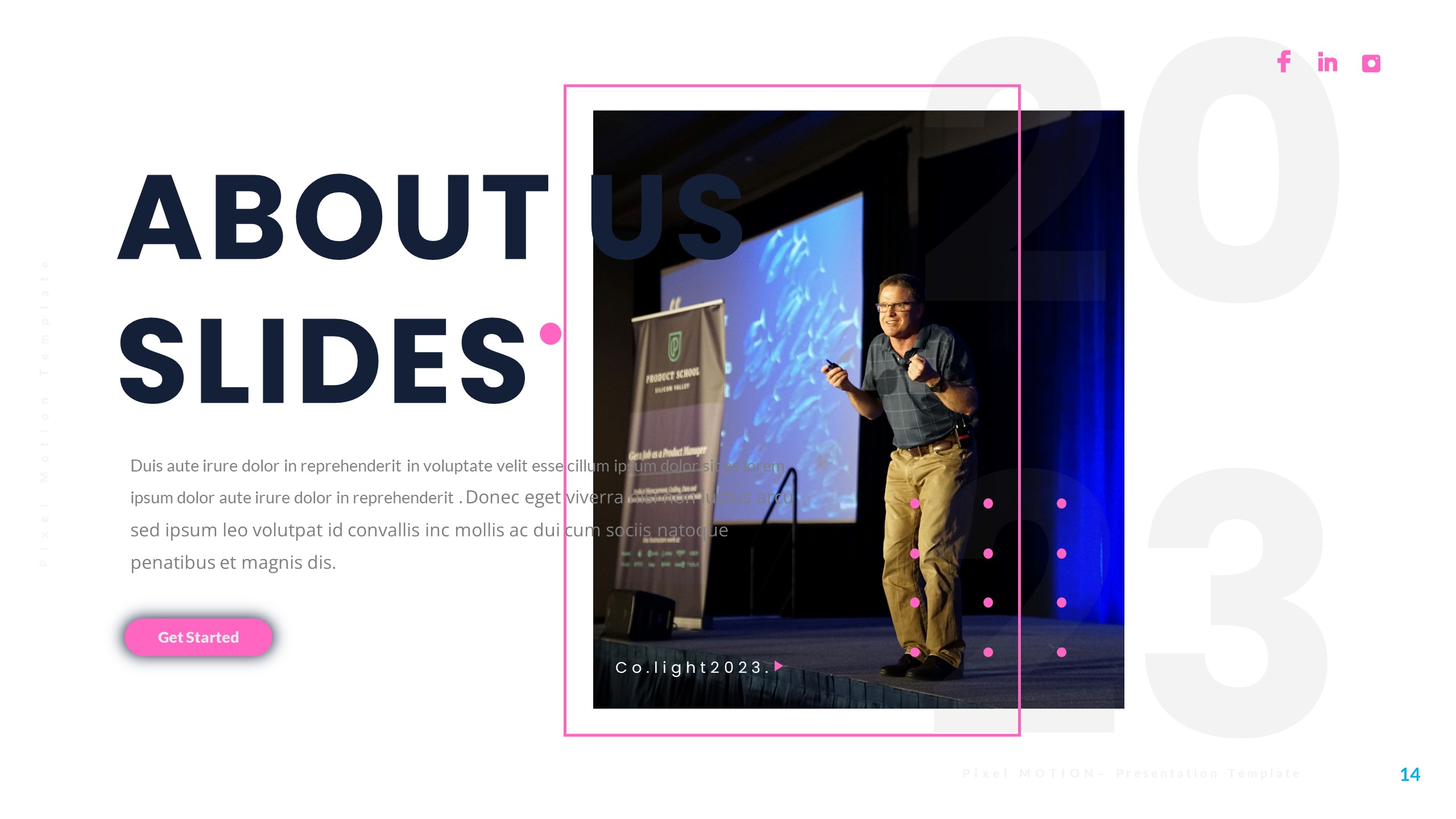 Pixel Motion Slides - Google Slides Business Plan Presentation Template ...